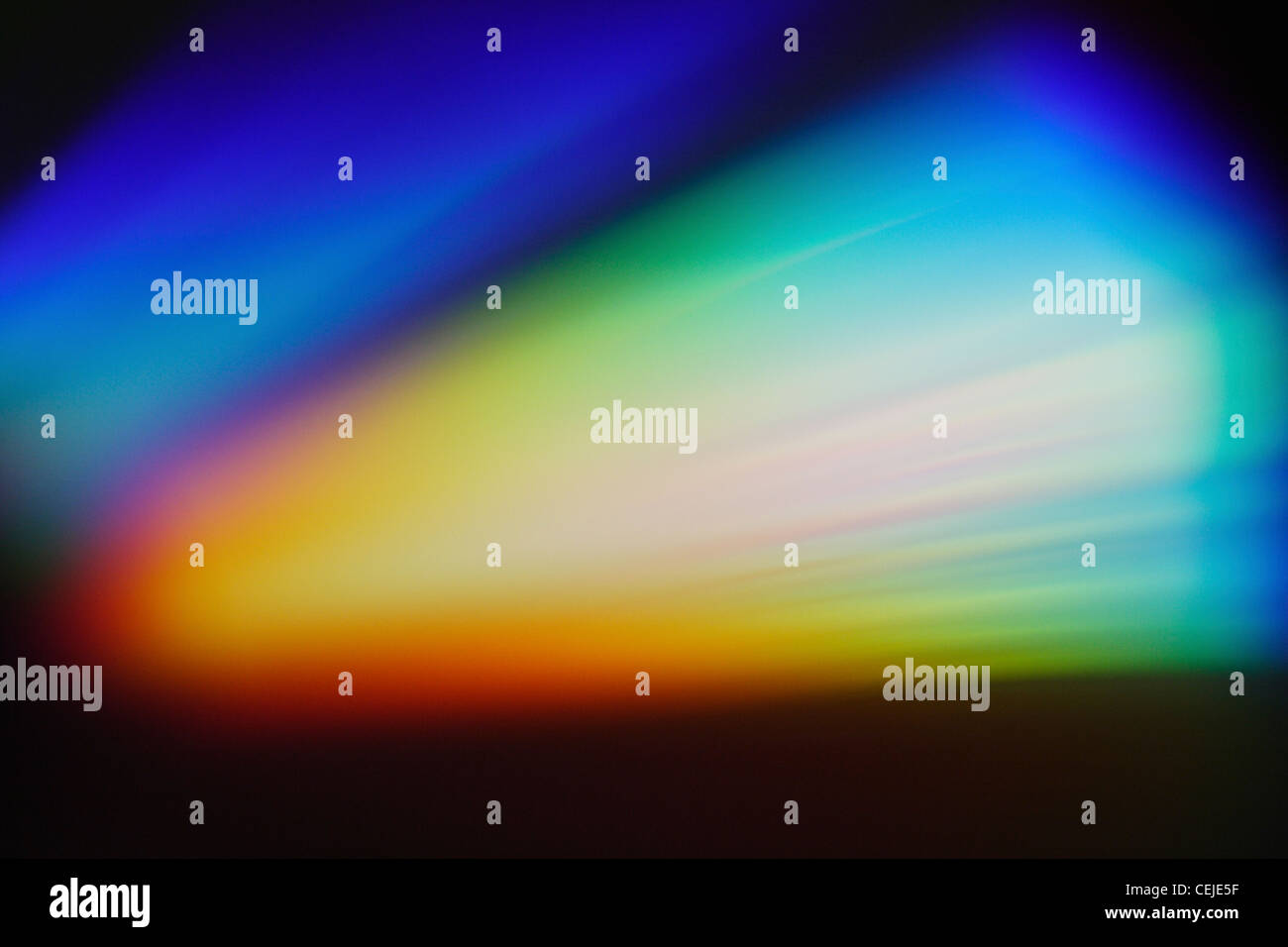 Abstract colours and light patterns on a CD Stock Photo - Alamy