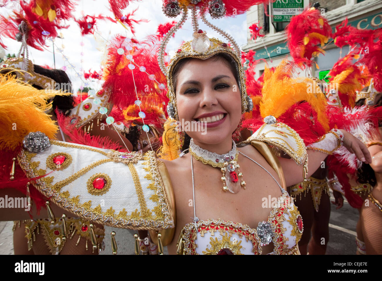 England, London, Notting Hill Carnival Stock Photo - Alamy