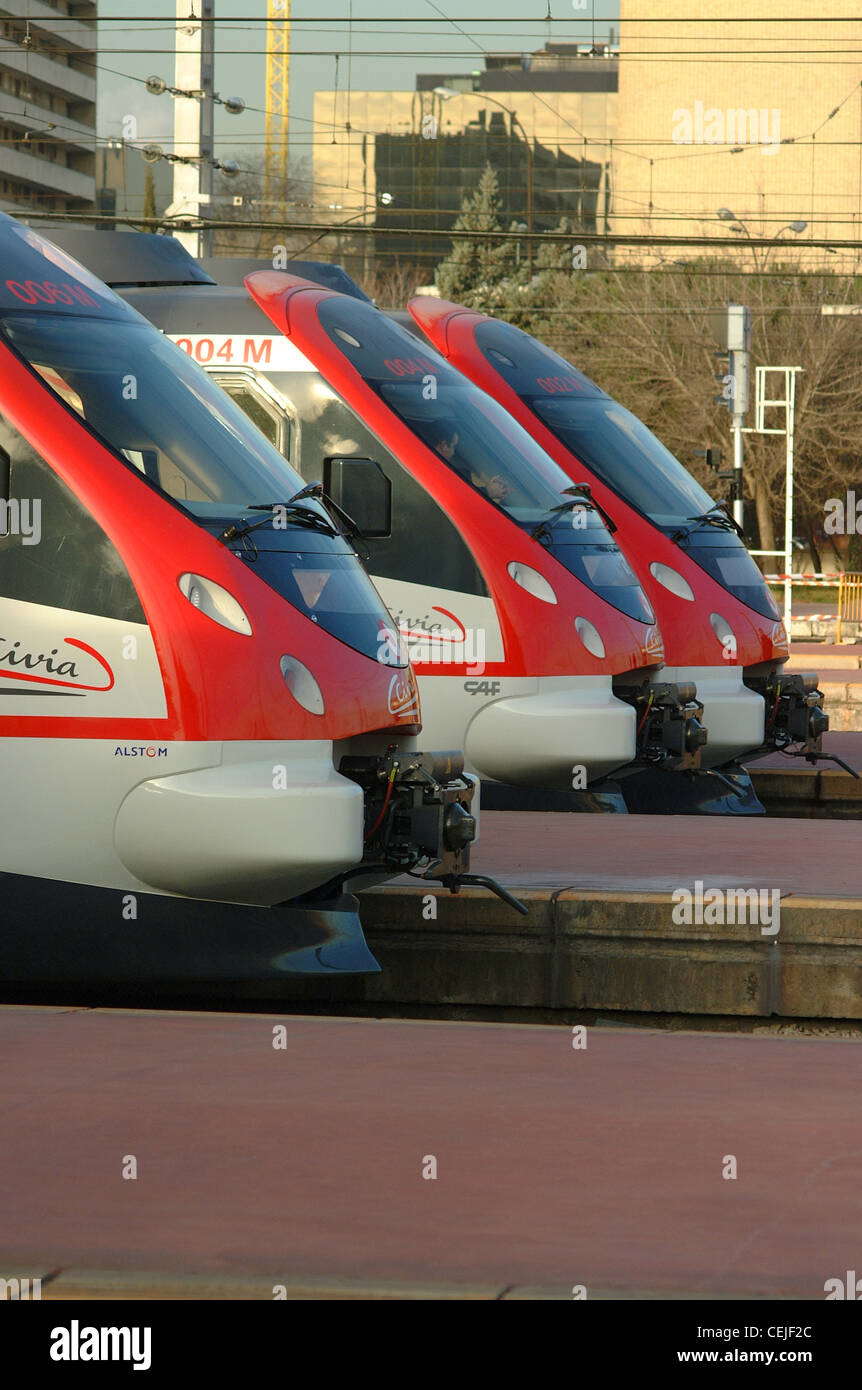 civia renfe adif railway Spain commuter train adif transport voyager ...