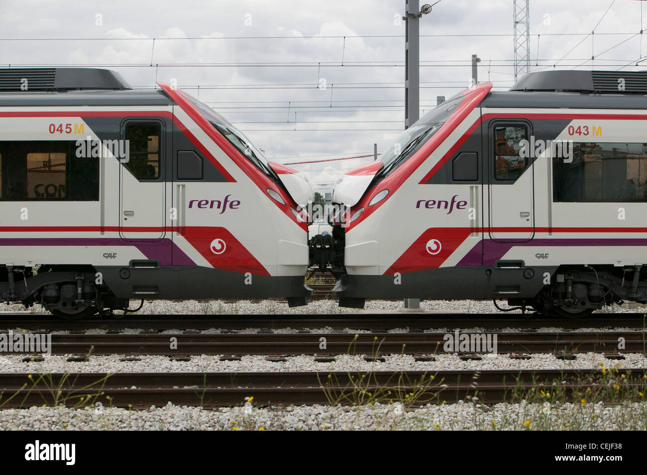 civia renfe adif railway Spain commuter train adif transport voyager ...