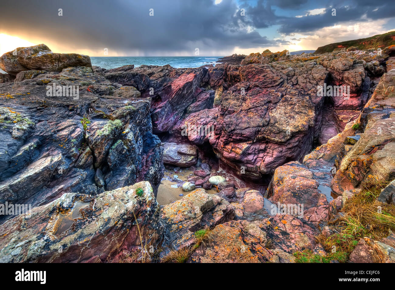 Heybrook Bay,South Devon Stock Photo - Alamy