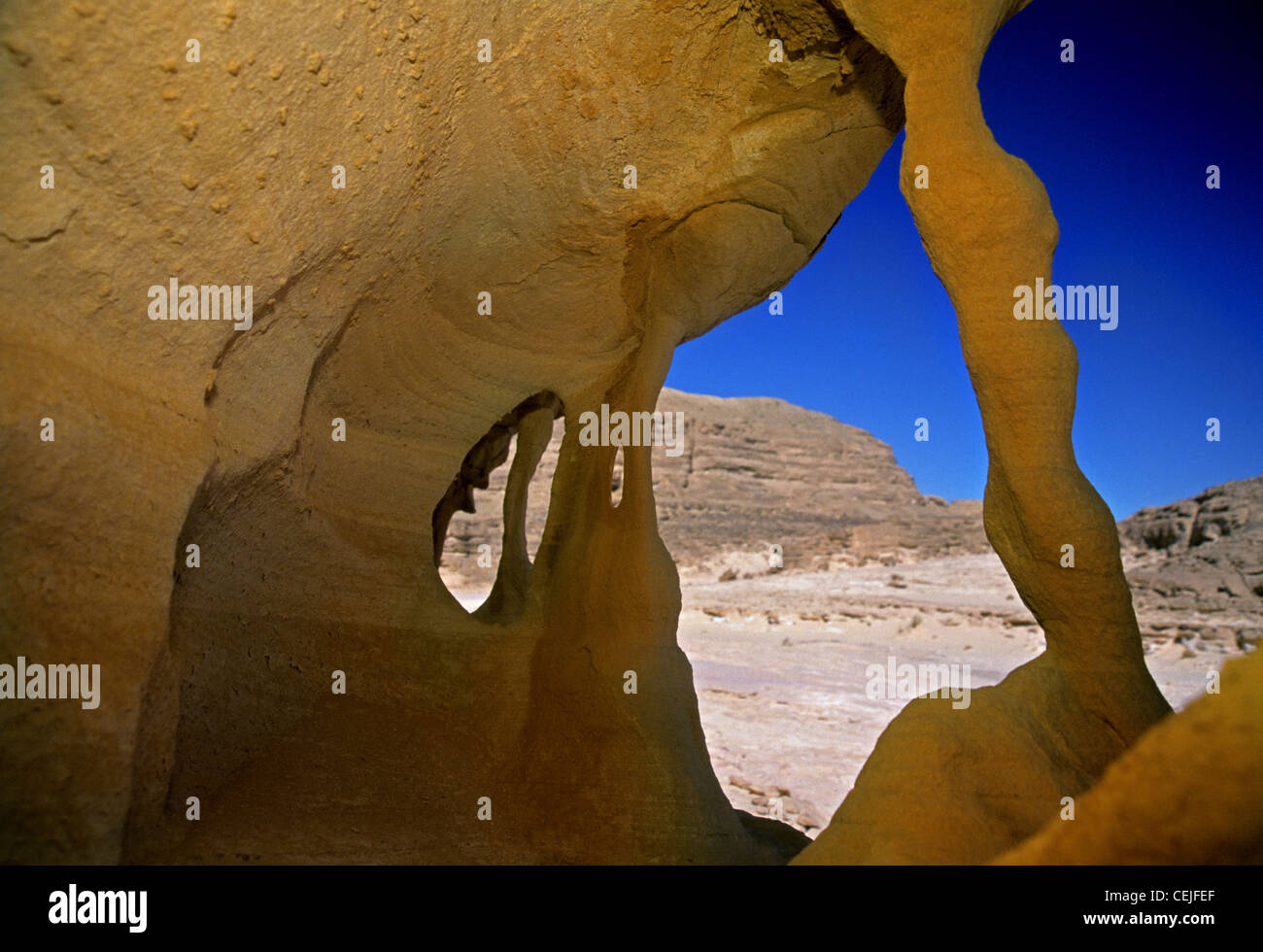 Sinai desert scene Stock Photo - Alamy