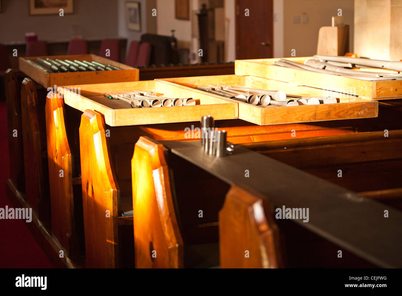Pipe organ chapel hi-res stock photography and images - Alamy