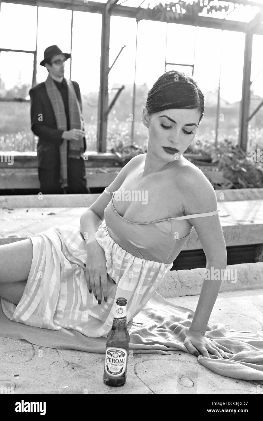 Sit style Black and White Stock Photos & Images - Alamy