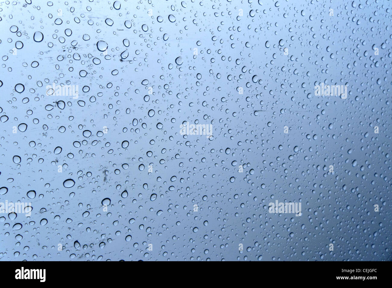 Rain drops on a window Stock Photo - Alamy