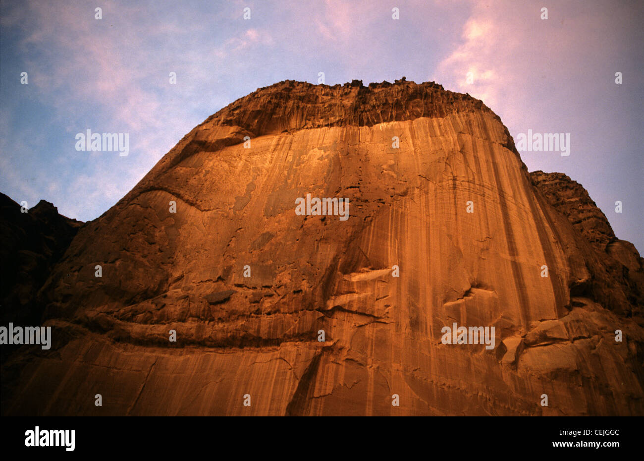 Desert sandstone view Stock Photo - Alamy