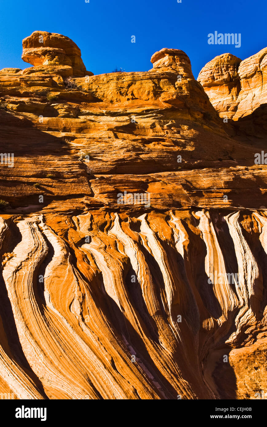 The Wave is a sandstone rock formation located in the United States of ...