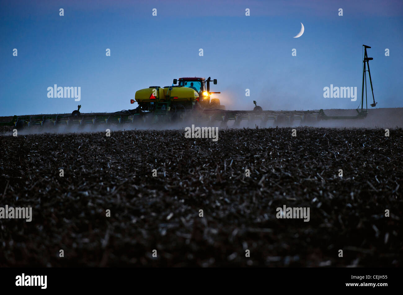 Field crescent moon hi-res stock photography and images - Alamy