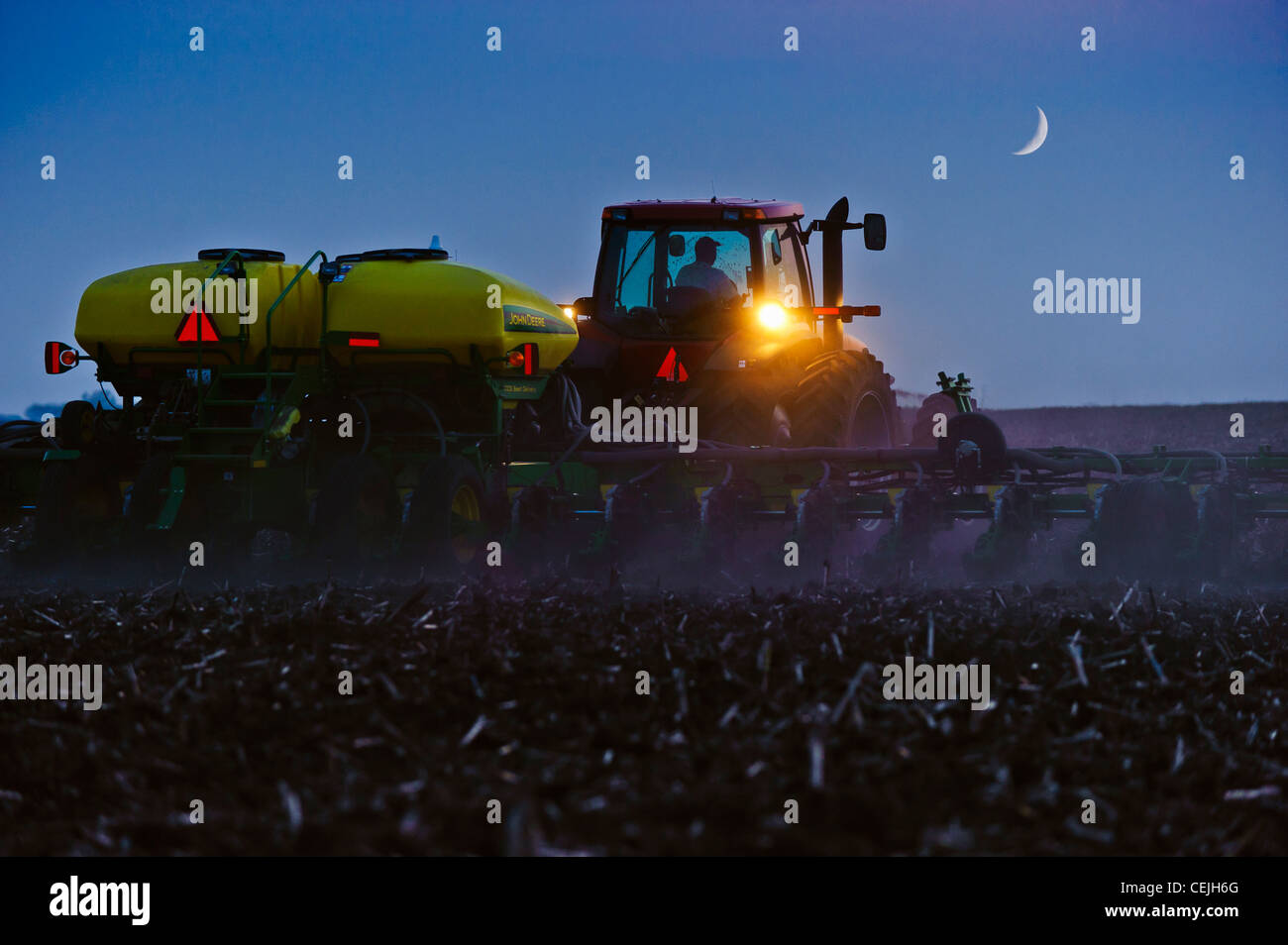 Field crescent moon hi-res stock photography and images - Alamy