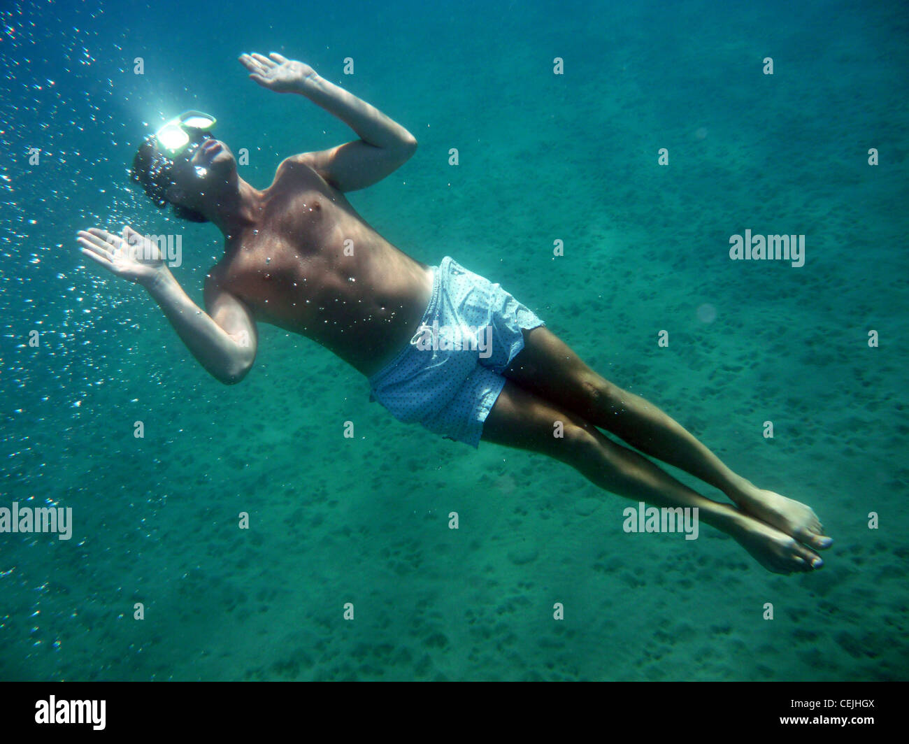 Underwater acrobatics hi-res stock photography and images - Alamy