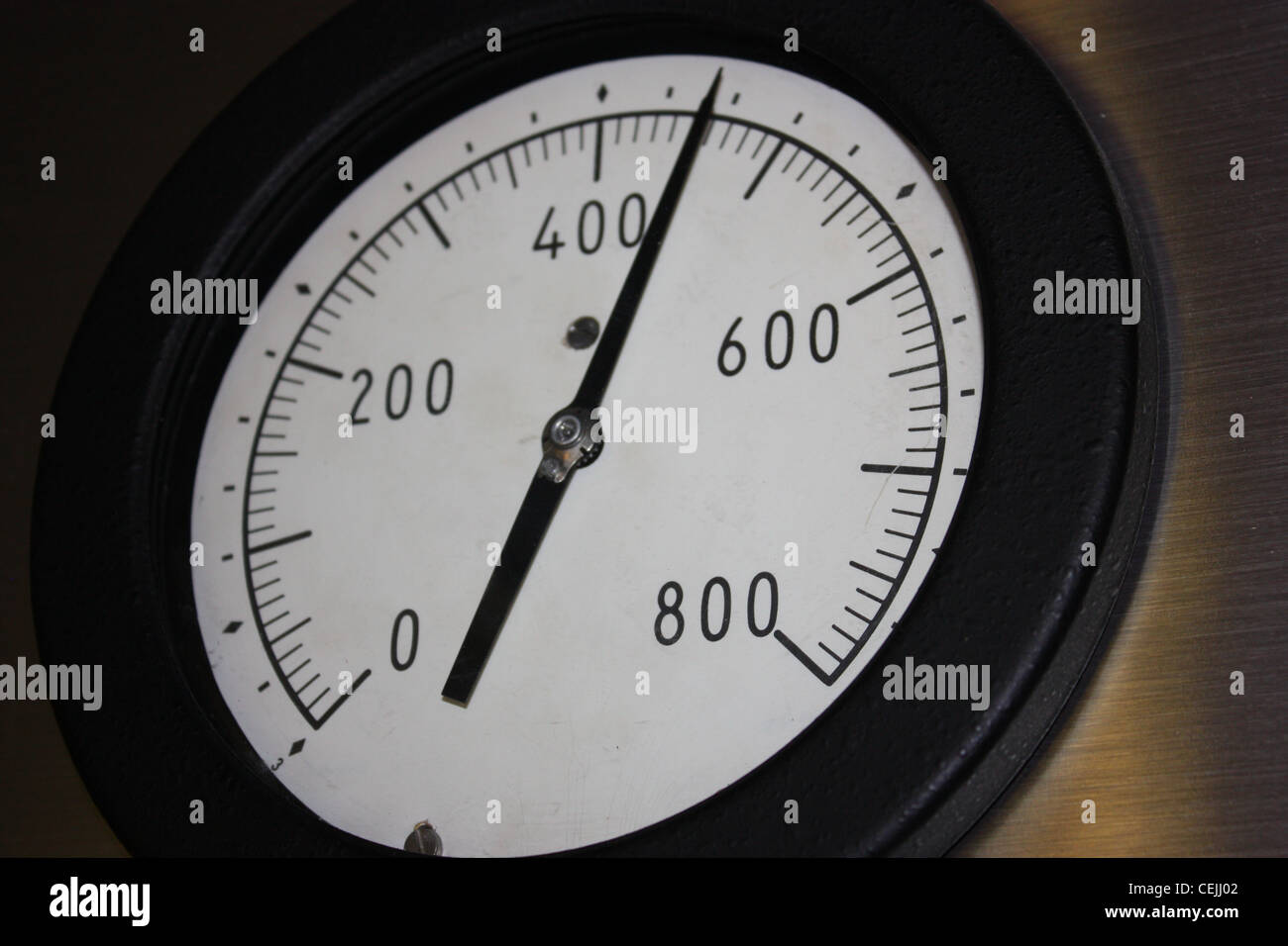 Pressure gauge instrument to monitor pressure Stock Photo - Alamy