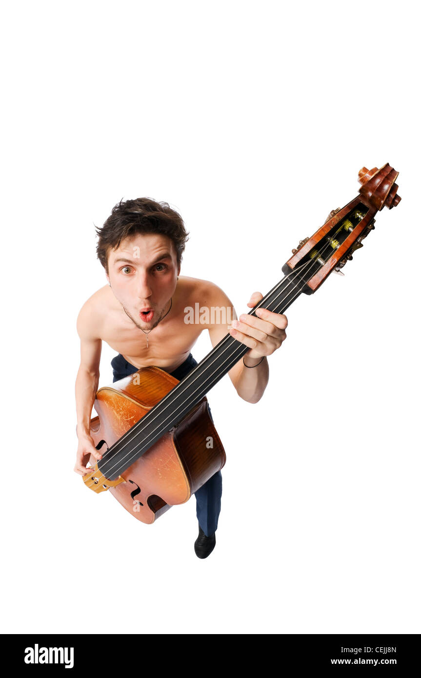 Viol player Cut Out Stock Images & Pictures - Alamy
