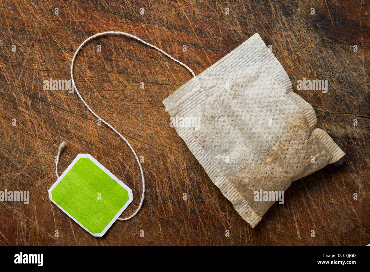 Green tea bag hi-res stock photography and images - Alamy