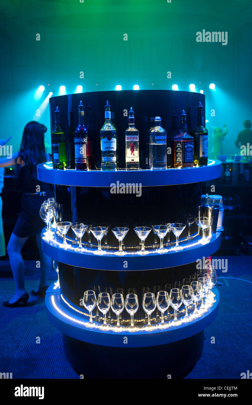 Disco club bar dance hall music drinking alcohol fun night life ...