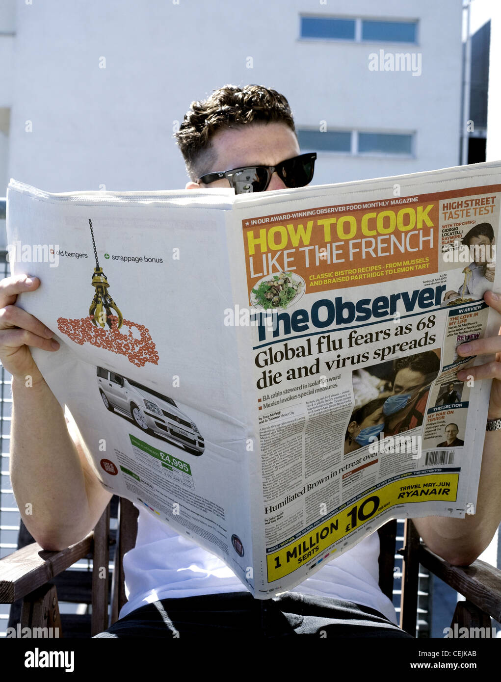 Male observer hi-res stock photography and images - Alamy