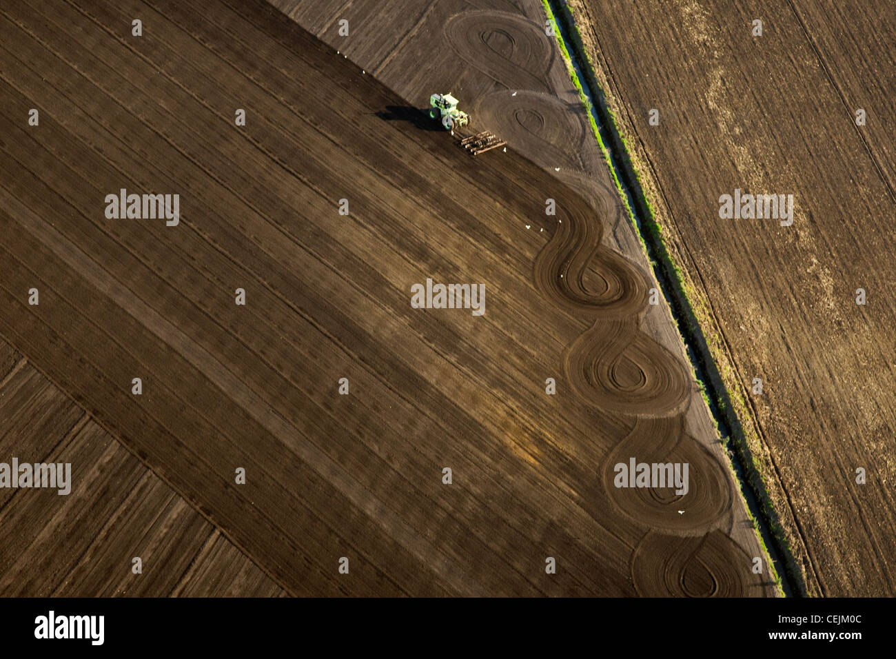 Aerial view expansive farmland hi-res stock photography and images - Alamy