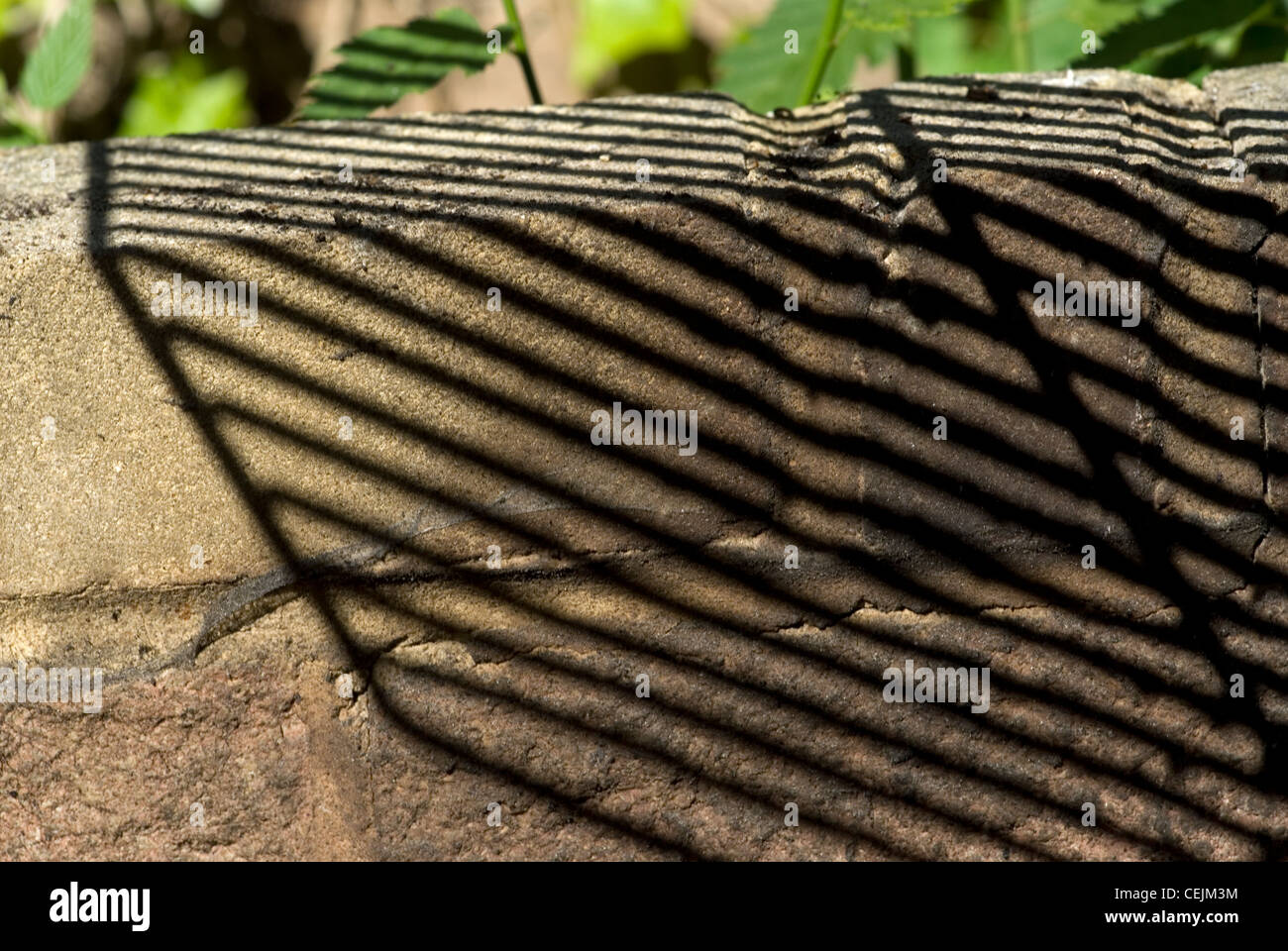 grill shadow on a bbq closeup Stock Photo - Alamy