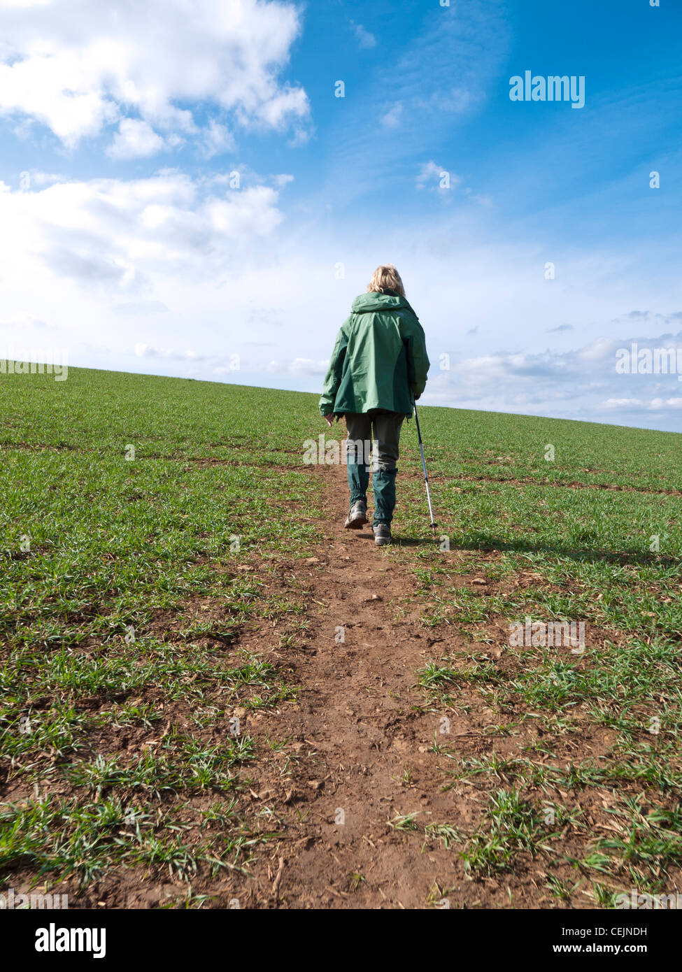 Lady walker hi-res stock photography and images - Alamy