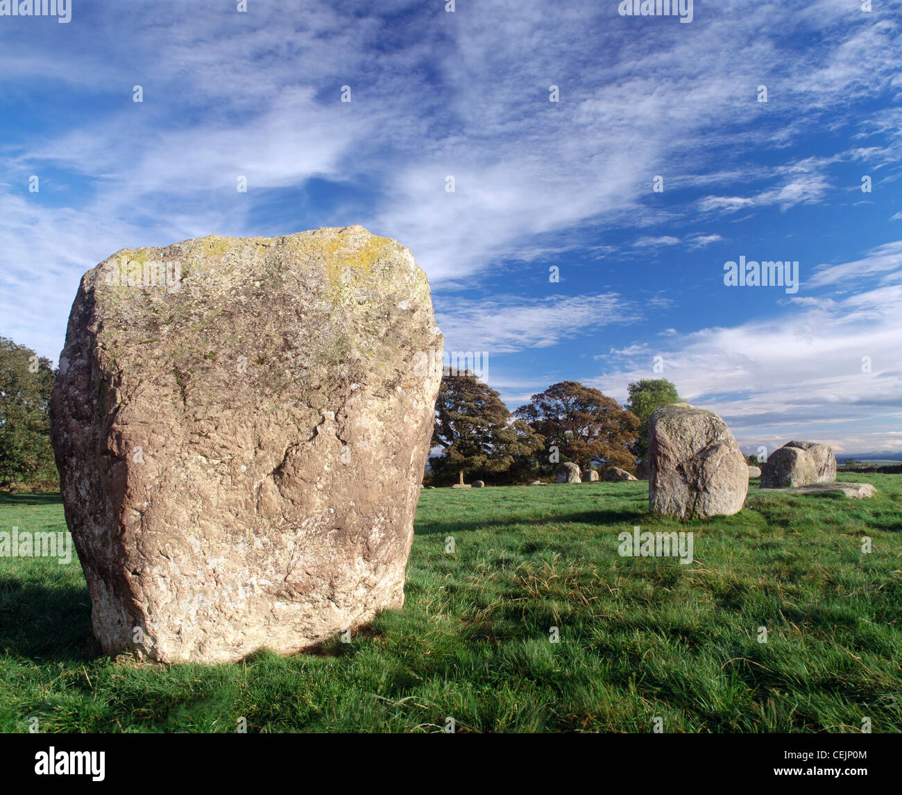 Long Meg and her Daughters Stone Circle, near Little Salkeld, Penrith ...