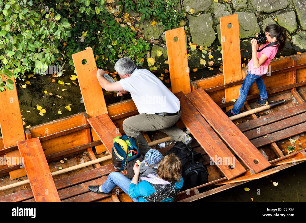 Punt boat hi-res stock photography and images - Alamy