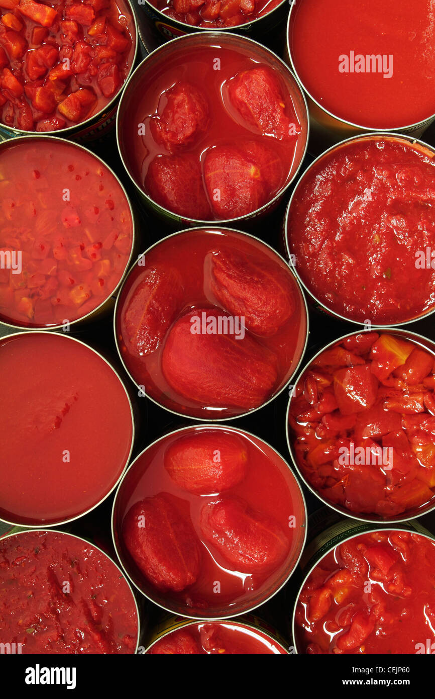 Processing tomato cans hi-res stock photography and images - Alamy
