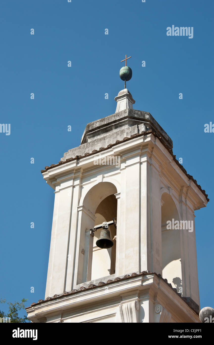 Church tower in ancient Rome, Italy Stock Photo - Alamy
