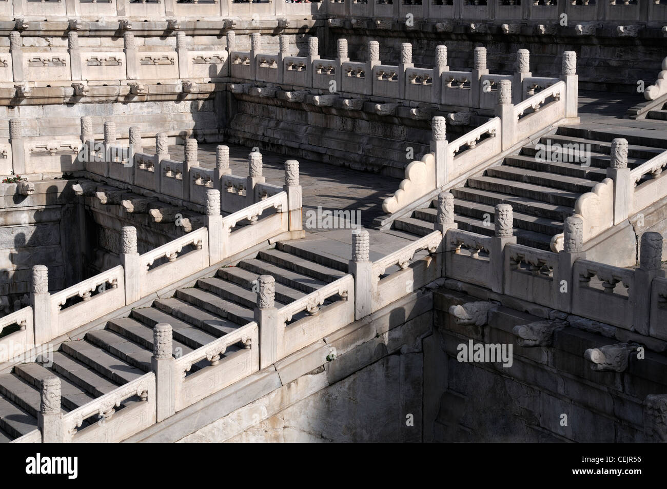 Marble terrace terraces steps stairs intricate detail Outer Court ...
