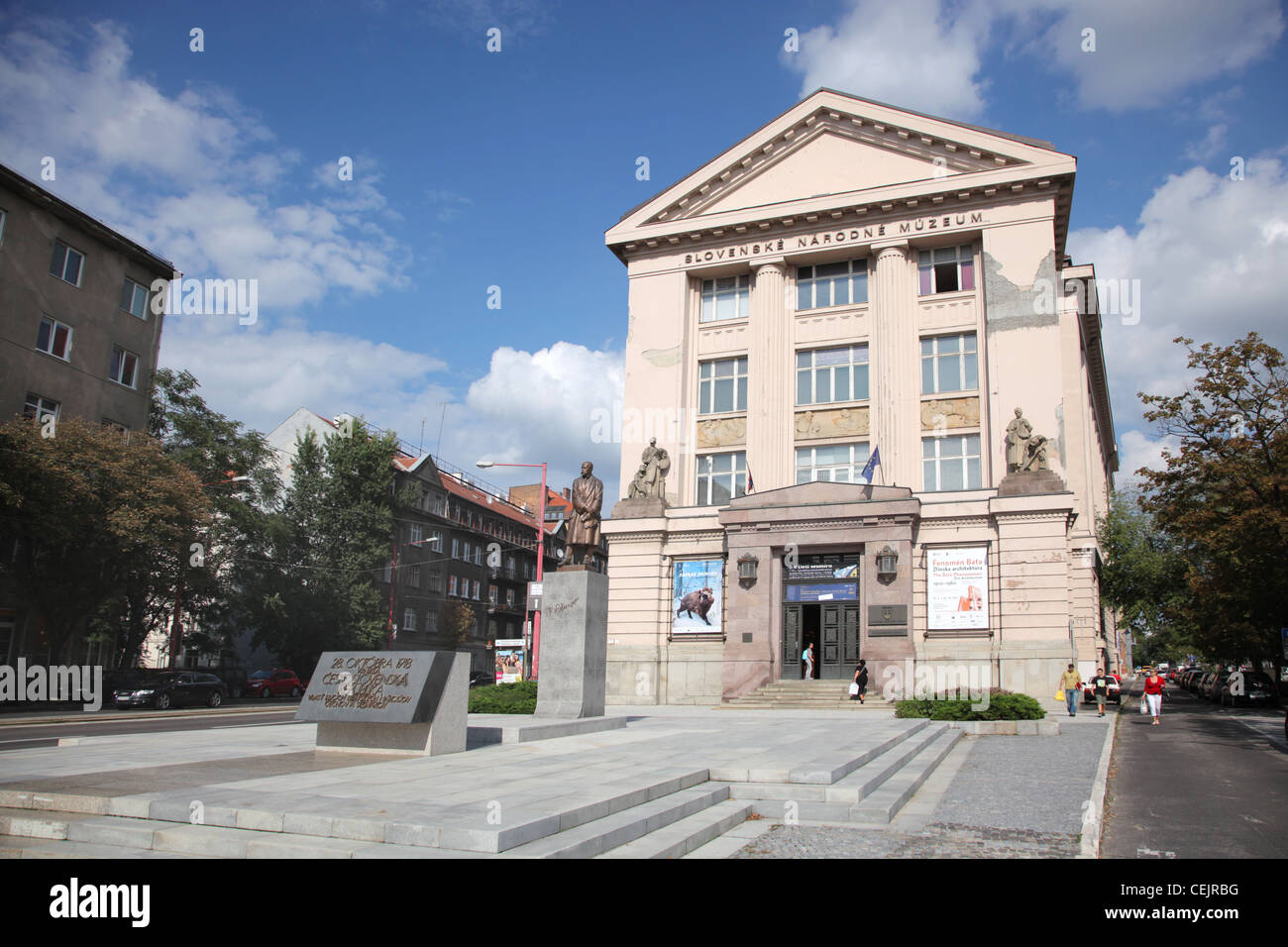 Bratislava. Slovak National Museum. Slovakia Stock Photo - Alamy