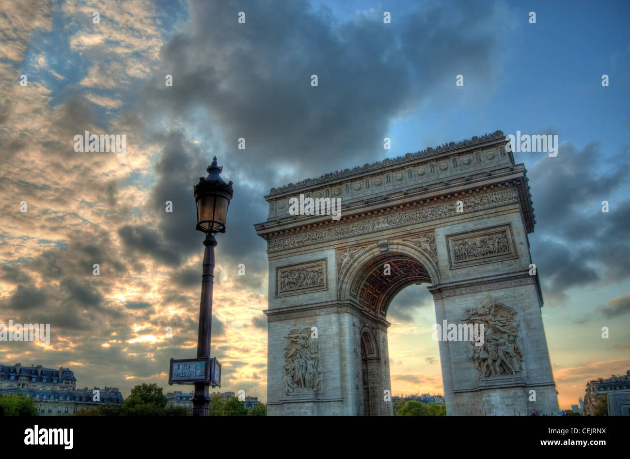 Arc paris hi-res stock photography and images - Alamy