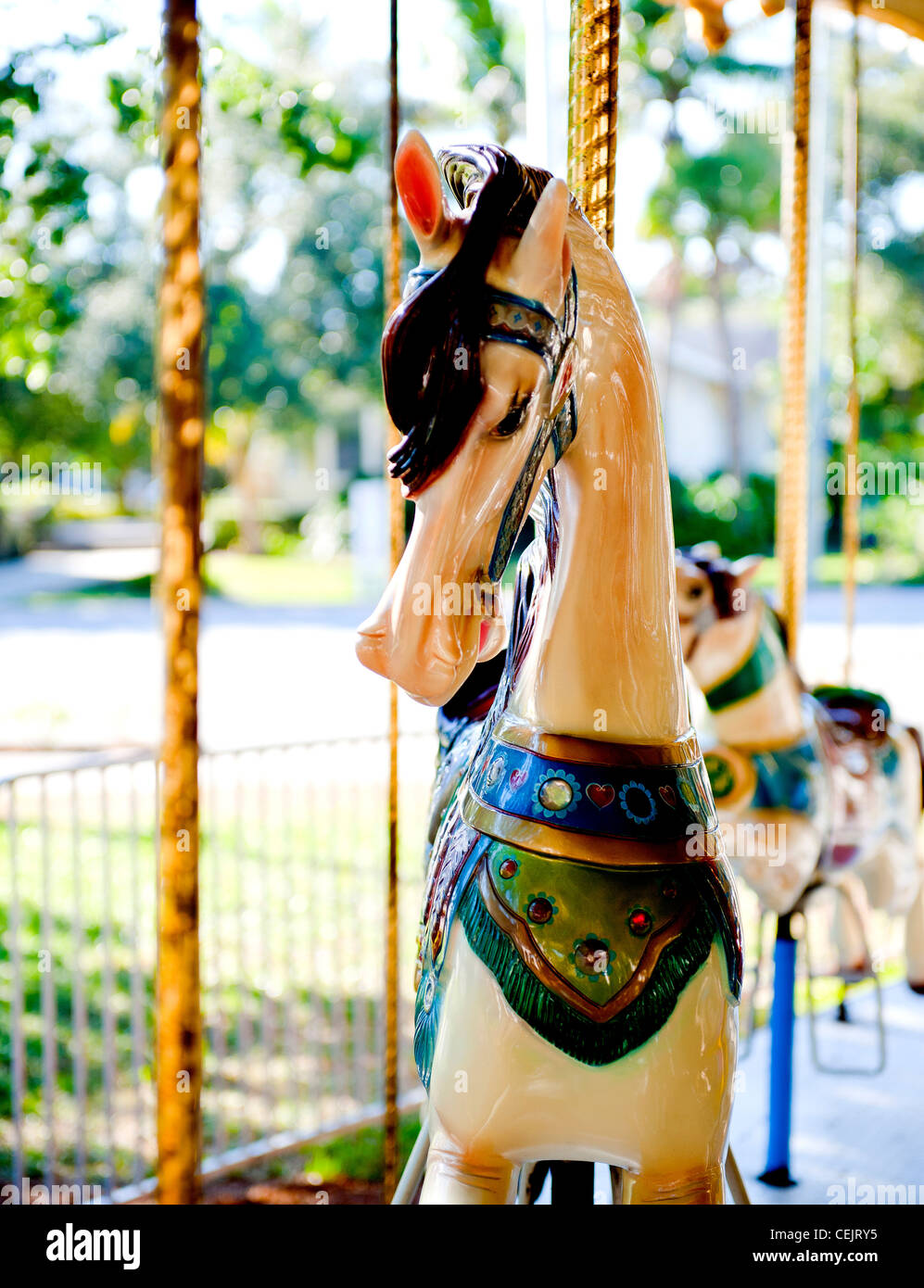 Musical ride carousel hi-res stock photography and images - Alamy
