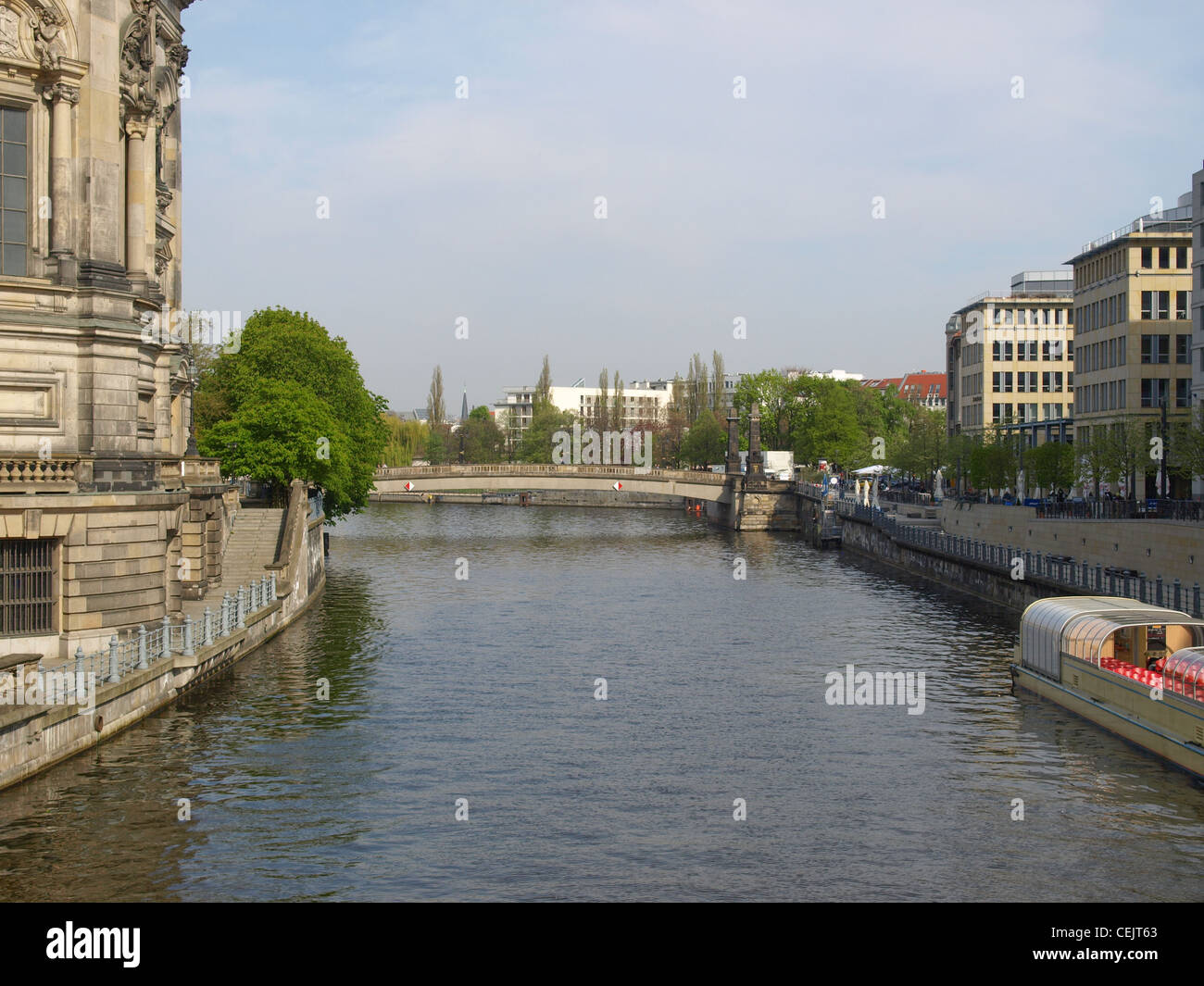 The river Spree in the town of Berlin, Germany Stock Photo - Alamy