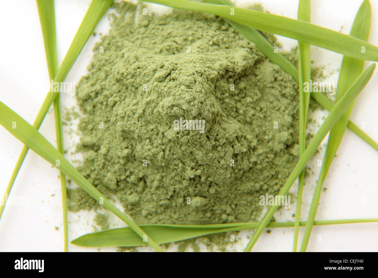 Barley leaves hi-res stock photography and images - Alamy