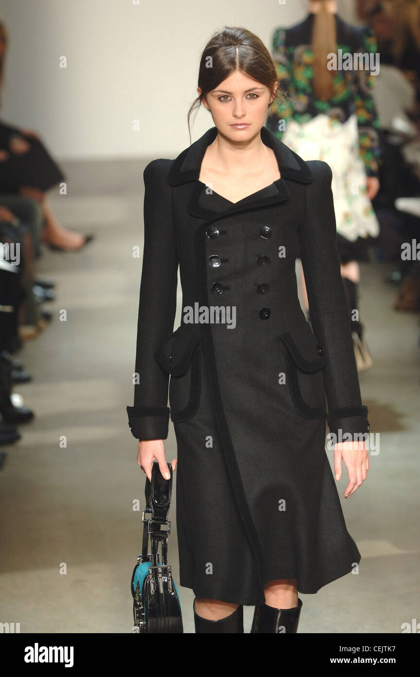 Brunette model trish goff wearing hi-res stock photography and images ...