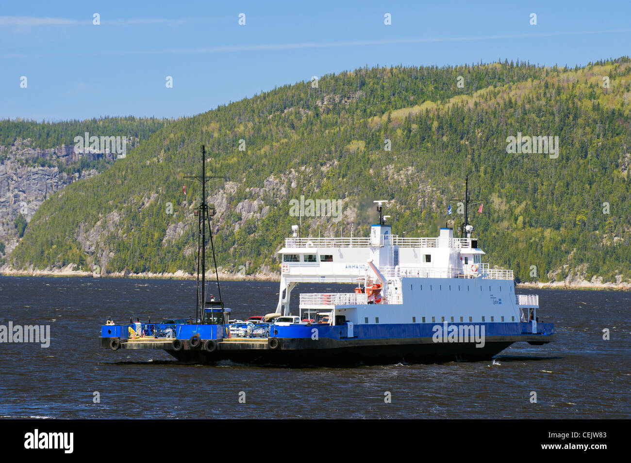 Tadoussac ferry boat hi-res stock photography and images - Alamy
