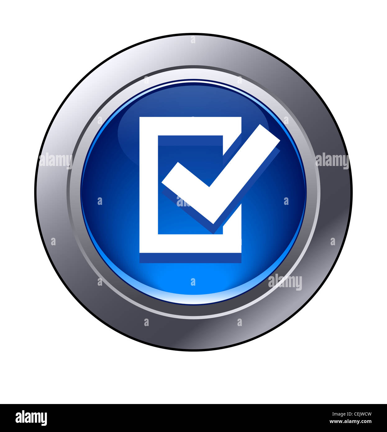 Successful upload, Internet button Icon apps Stock Photo - Alamy