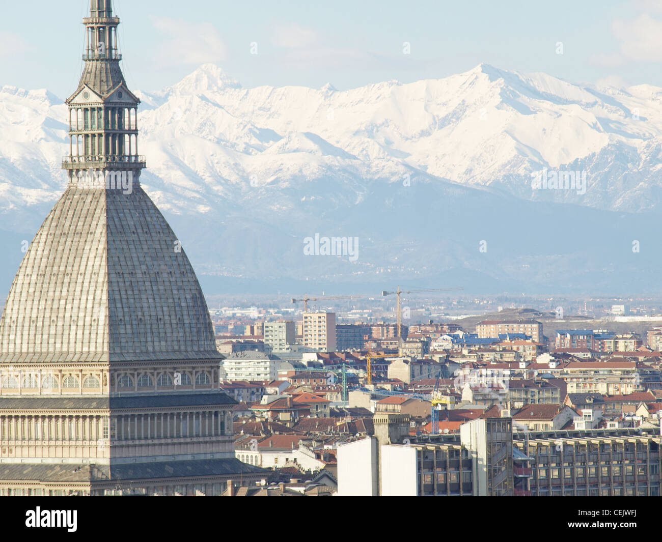 Turin panorama hi-res stock photography and images - Alamy