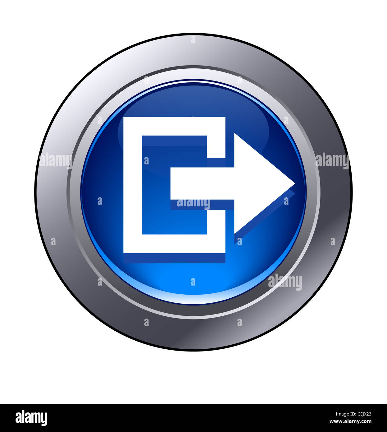 Upload Internet button Icon apps Stock Photo - Alamy