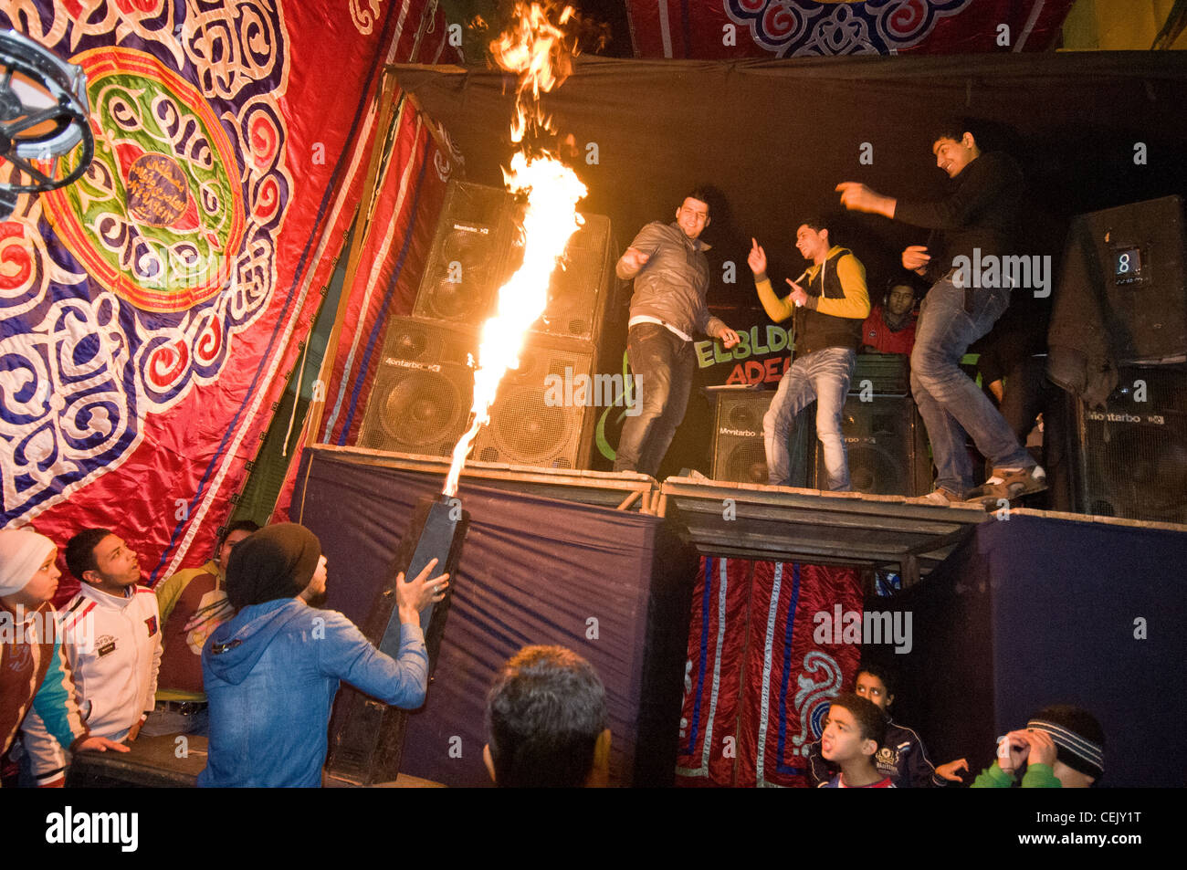 Party and young people Cairo Egypt Stock Photo - Alamy