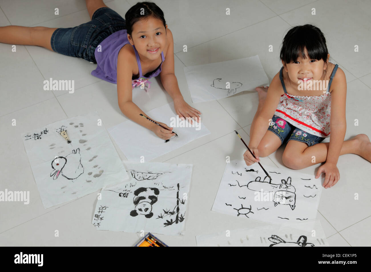 Chinese drawing hi-res stock photography and images - Alamy