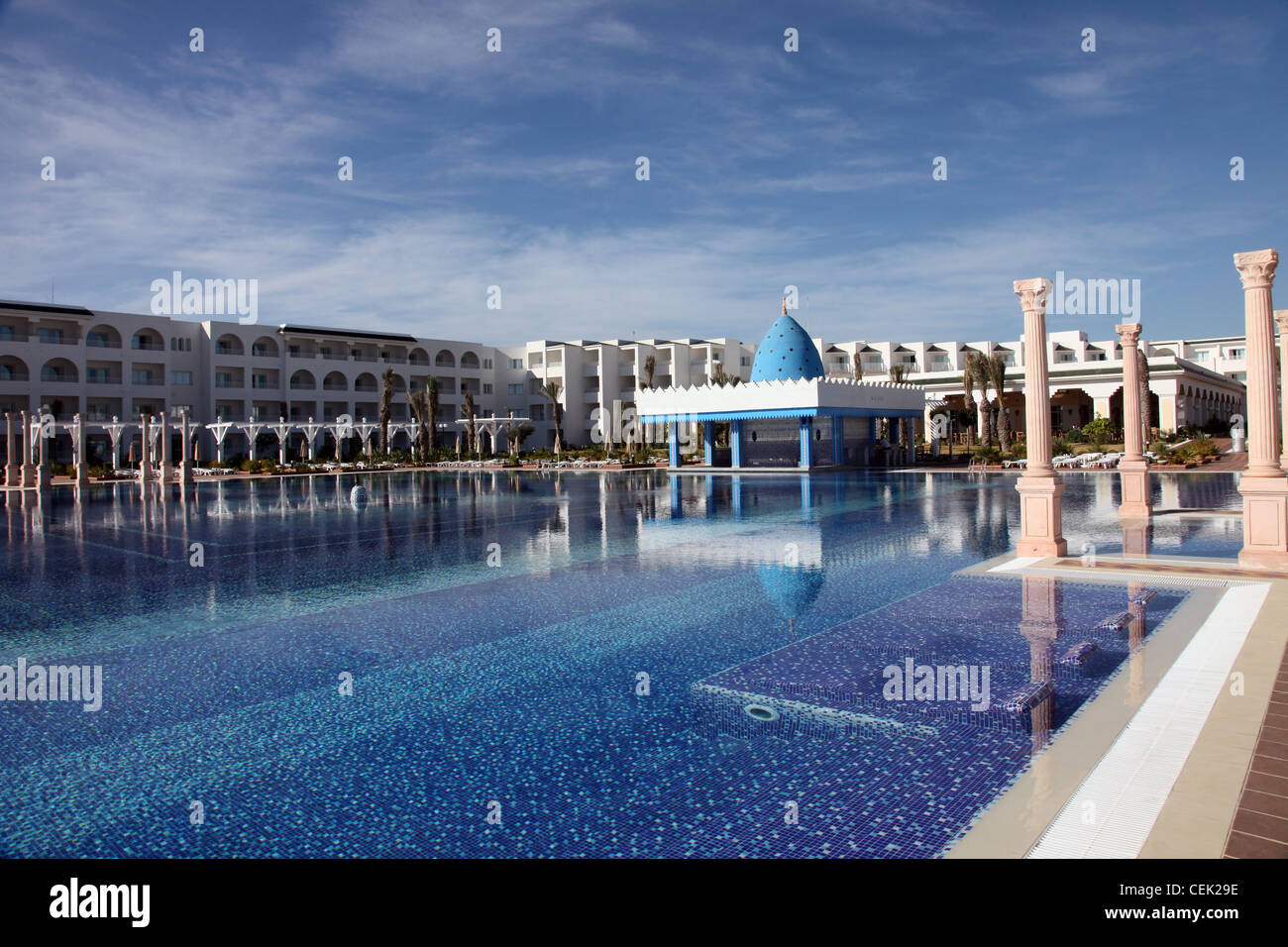 Luxurious open air swimming pool Stock Photo - Alamy