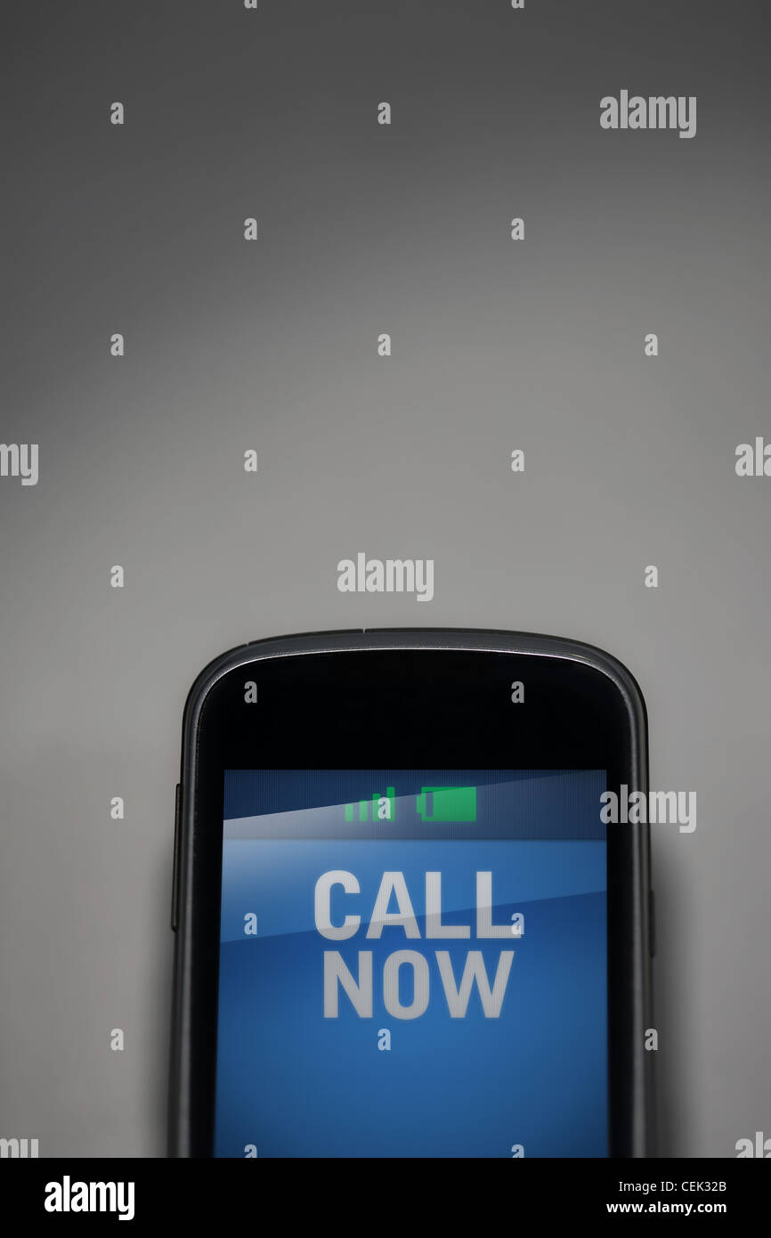Mobile phone call screen hi-res stock photography and images - Alamy
