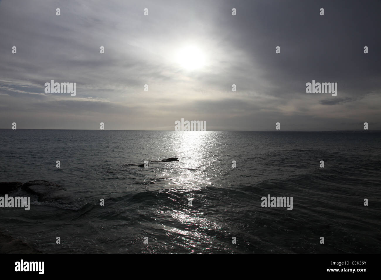 Ocean sky before storm hi-res stock photography and images - Alamy