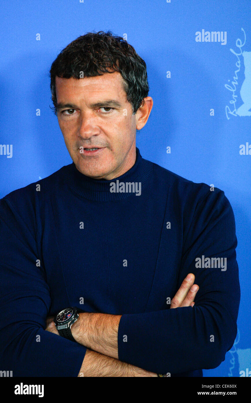 Actor ANTONIO BANDERAS poses for photographers at the photocall for the ...