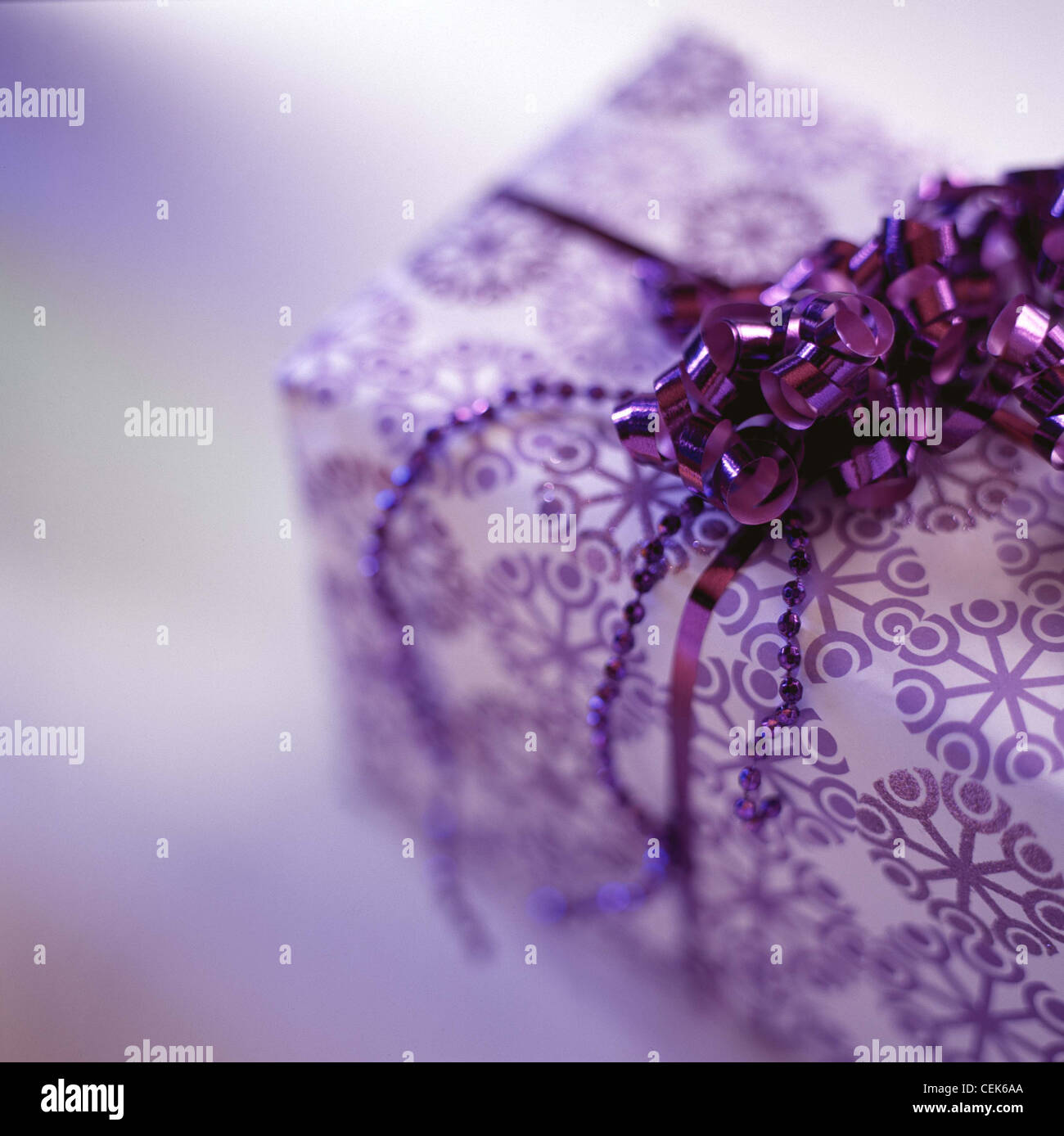 Purple wrapping hi-res stock photography and images - Alamy