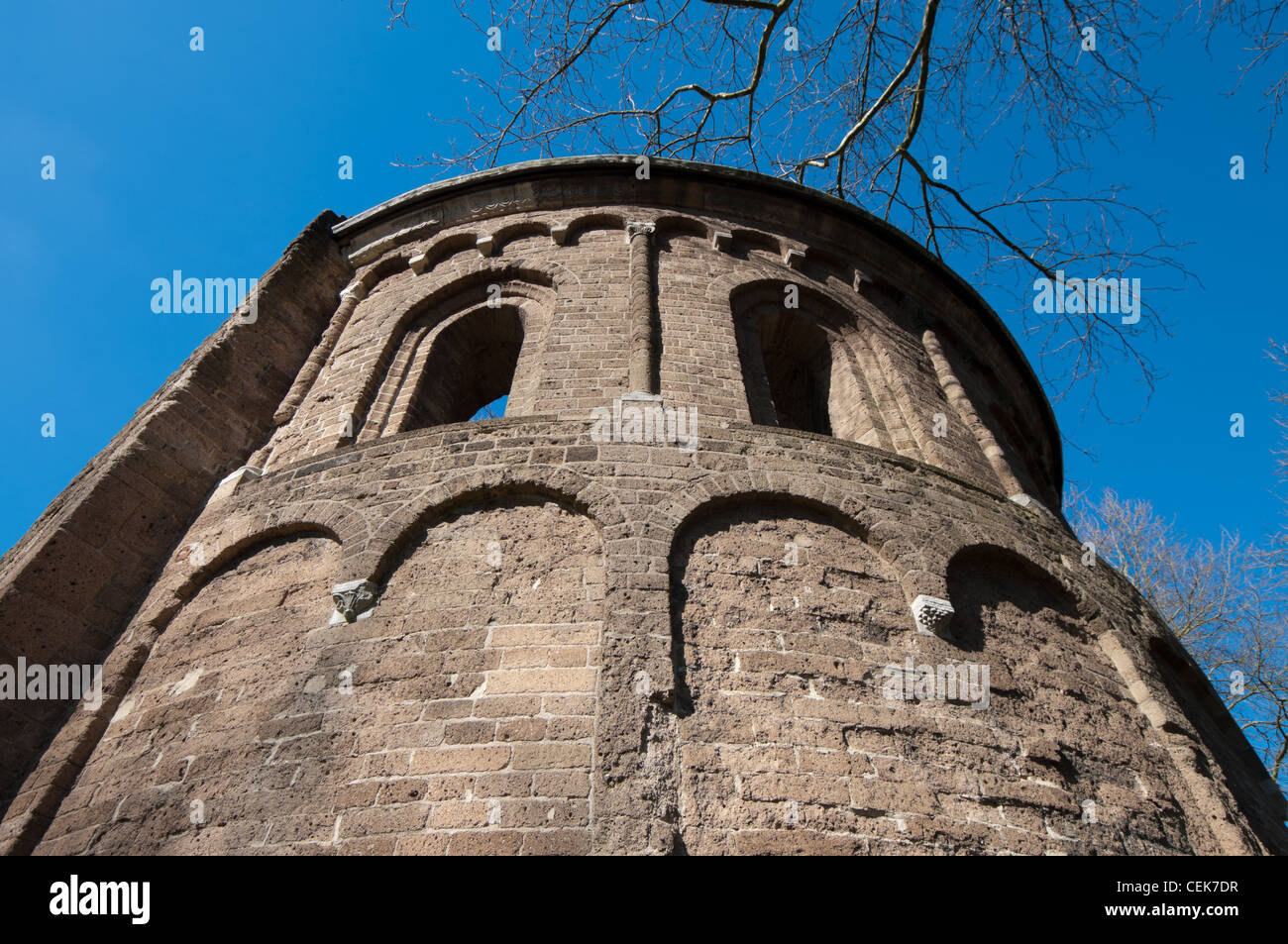 Barbarossa-ruin in Nijmegen, Netherlands. It are the remainings of an ...