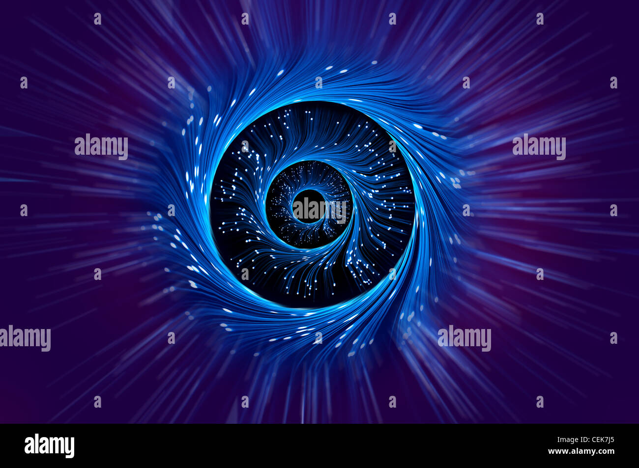 Fiber optic abstract Stock Photo - Alamy