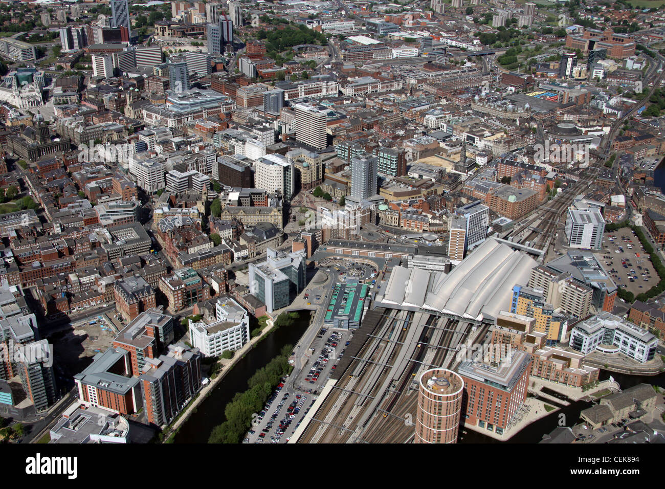 Leeds City Center Skyline High Resolution Stock Photography and Images ...