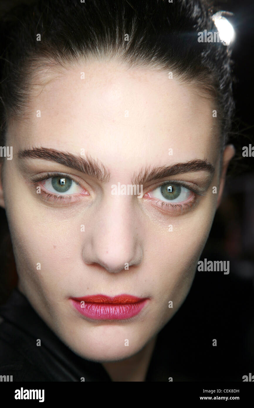 Emanuel Ungaro Paris Backstage Ready to Wear Autumn Winter A female ...