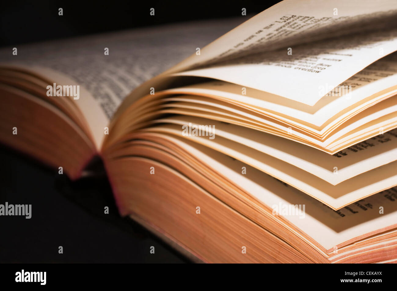 Old book detail Stock Photo - Alamy