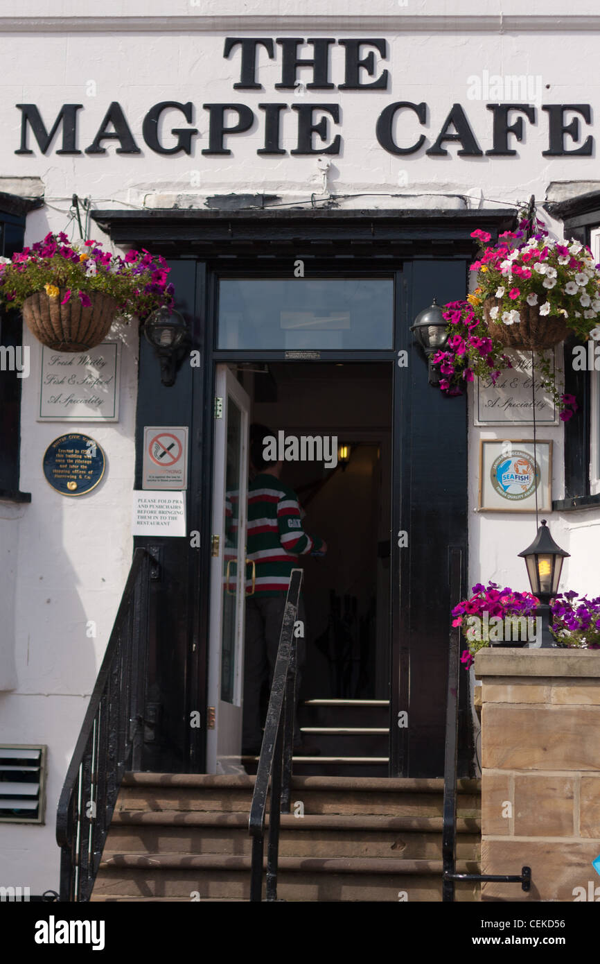 The Magpie Cafe in Whitby a well known cafe restaurant by the famous ...